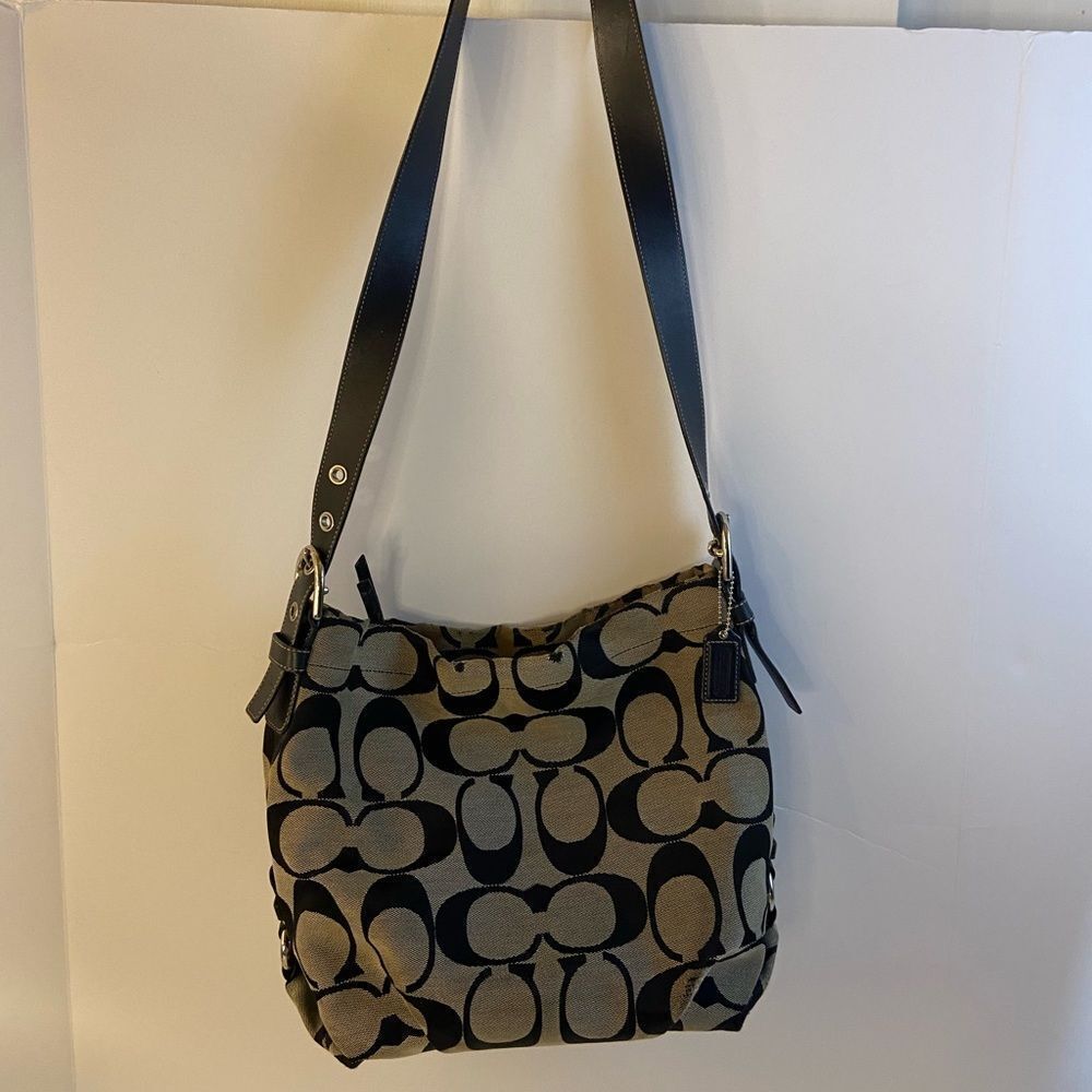 Coach Signature Shoulder Bag “Defect” - Gem